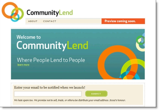 First Peek: CommunityLend, Canada's P2P Lending Startup - Finovate